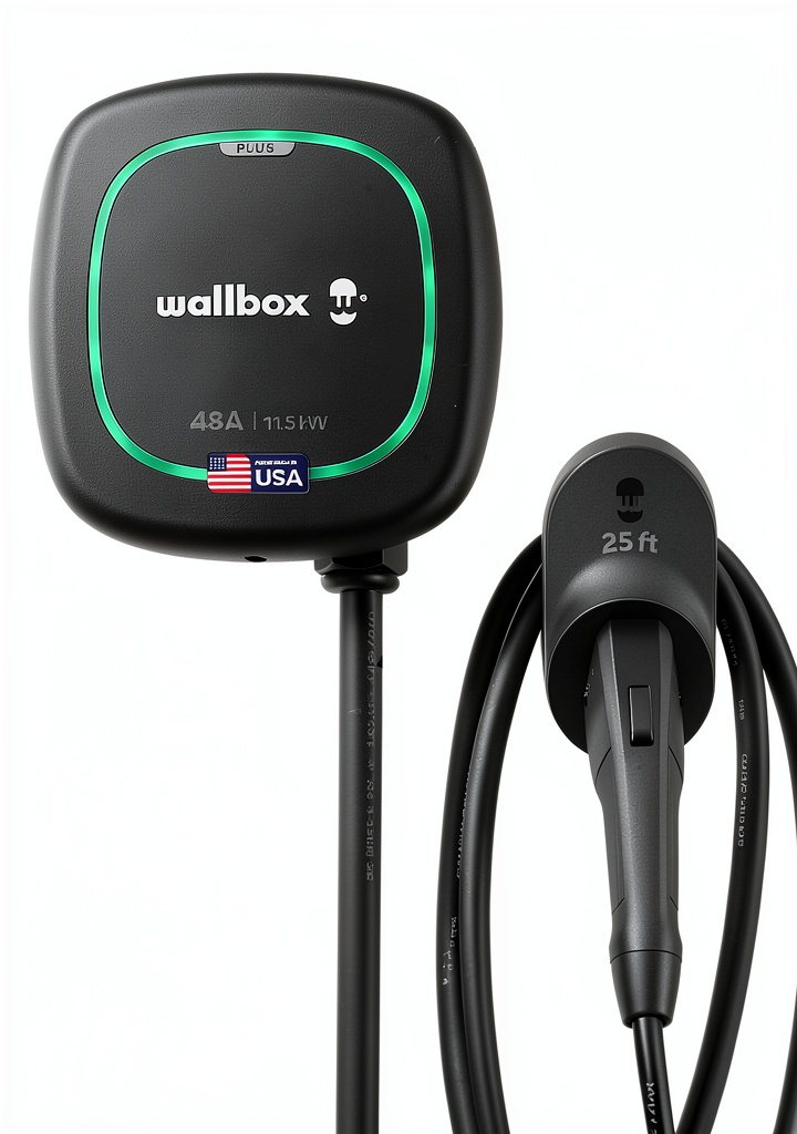 Wallbox Pulsar Plus EV Charger Review – 48A Level 2 Home Charger, Wi‑Fi ...